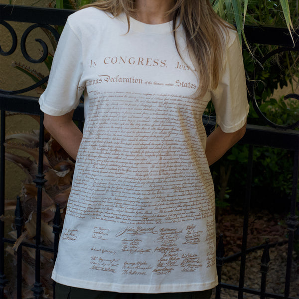 Declaration of Independence T-Shirt – National Archives Store