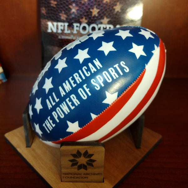 All American - The Power of Sports Squishy Football – National Archives ...