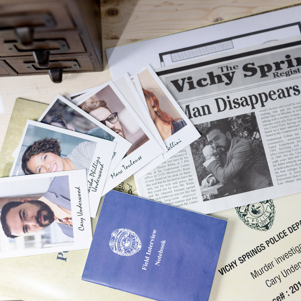 Murder Mystery Party Case Files Game: Underwood Cellars – National ...