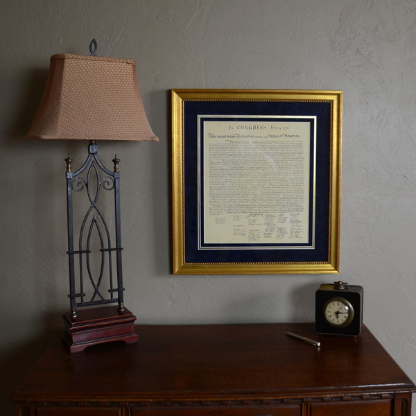 Premium Framed Declaration of Independence – National Archives Store