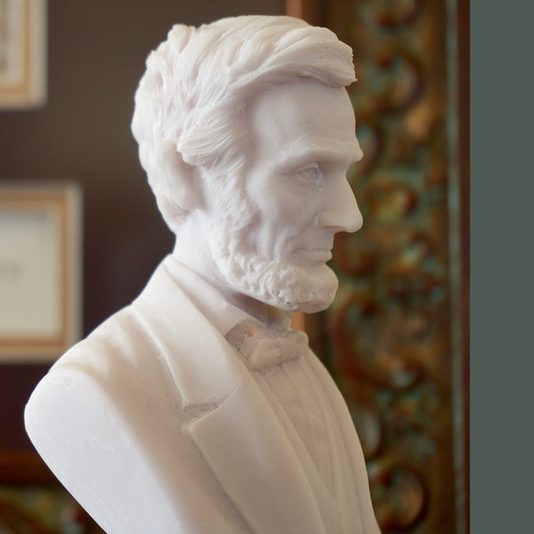 Abraham Lincoln 6-inch White Bust – National Archives Store