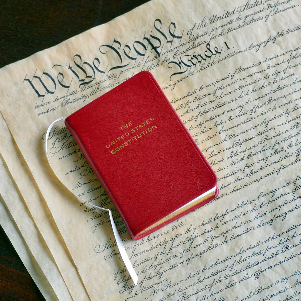 Mini United States Constitution - 3 ¾ X 2 ½ inches - Small Type Font ...