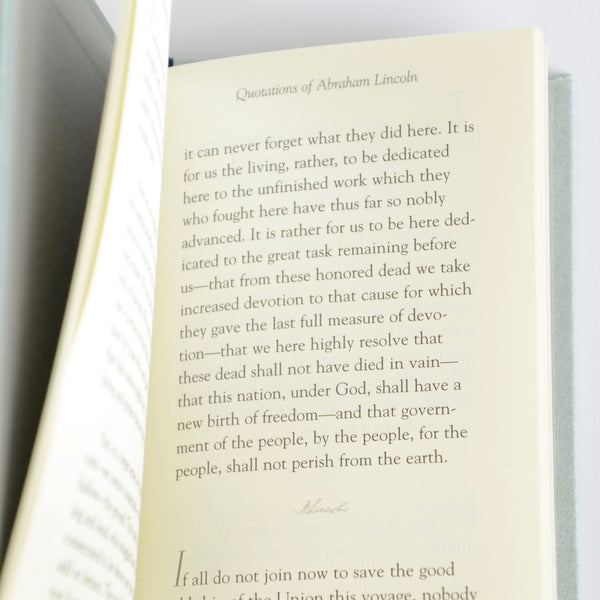 Quotations of Abraham Lincoln – National Archives Store