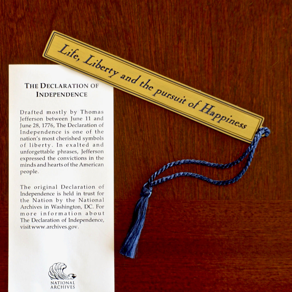 Declaration of Independence Bookmark – National Archives Store