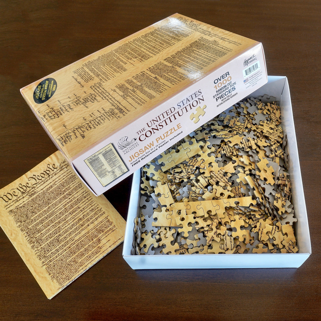 U.S. Constitution 1,000 Piece Puzzle – National Archives Store