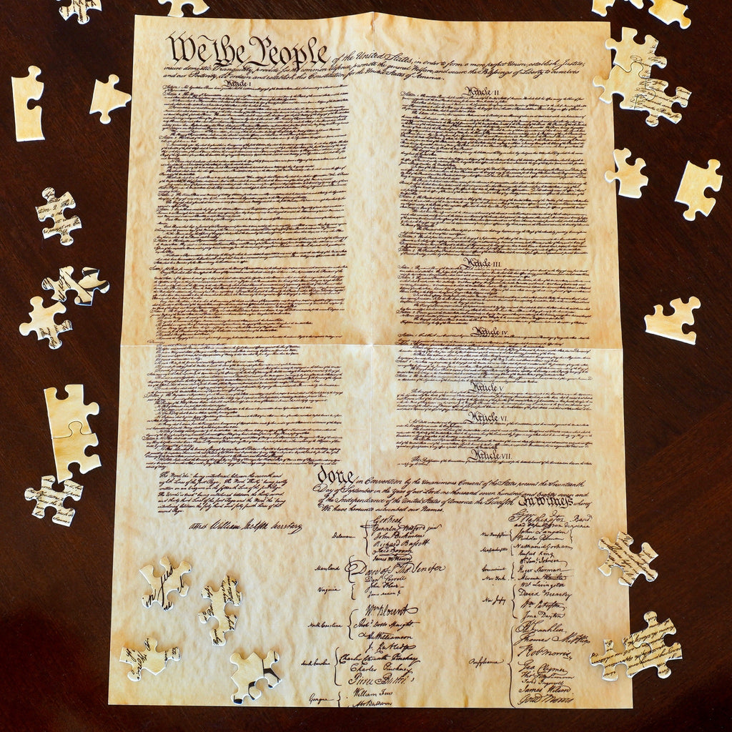 U.S. Constitution 1,000 Piece Puzzle – National Archives Store