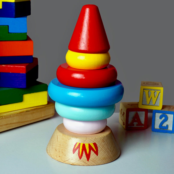 Magnetic Wood Stacker Rocket – National Archives Store