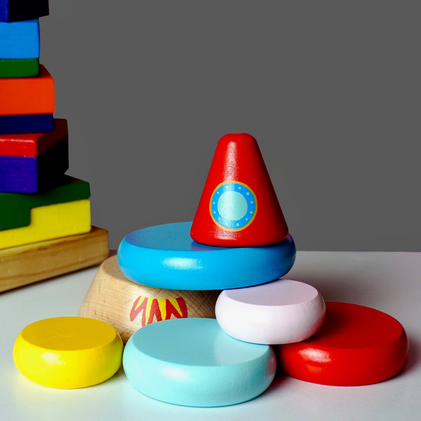 Magnetic Wood Stacker Rocket – National Archives Store