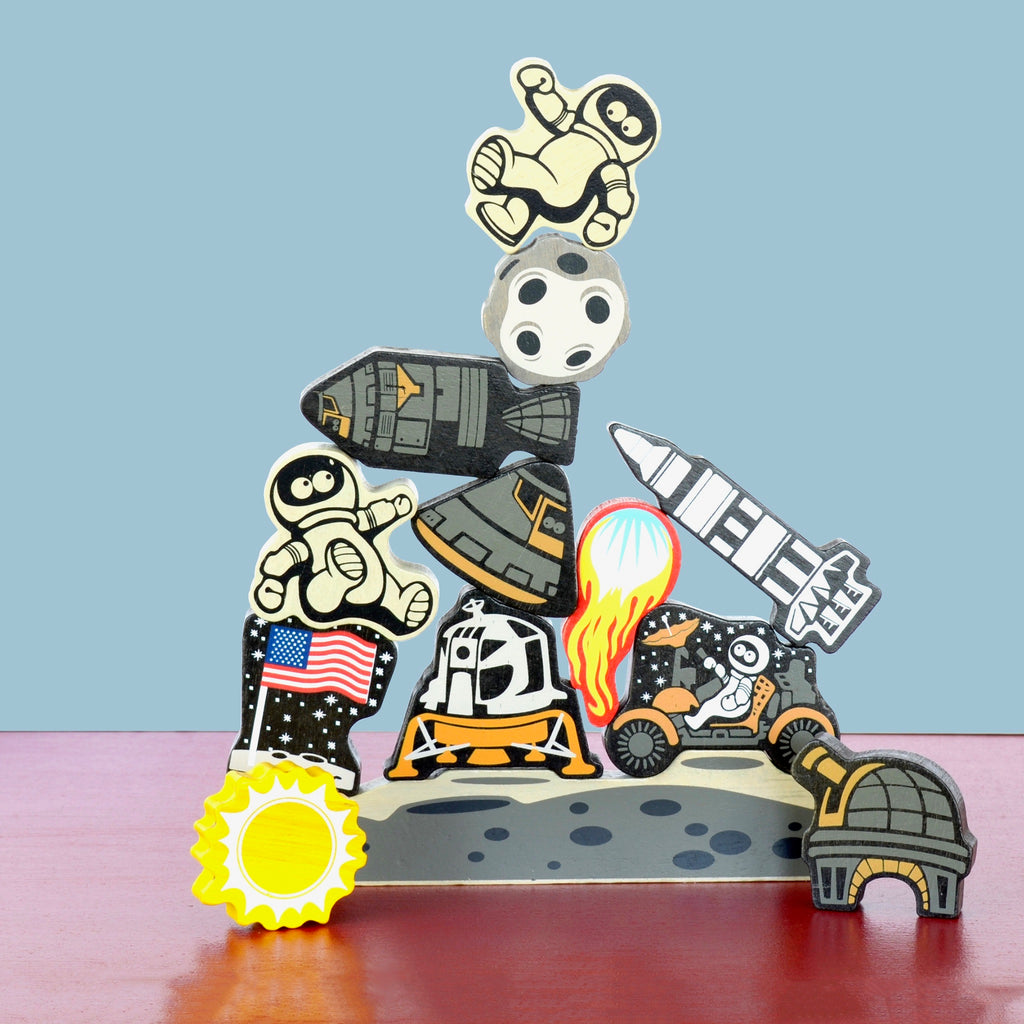 Lunar Lander Stacking Game and Play Set – National Archives Store